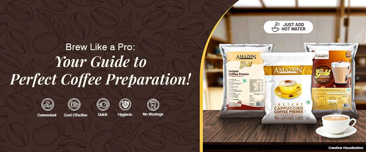 Prepare Coffee with Instant Coffee Solutions