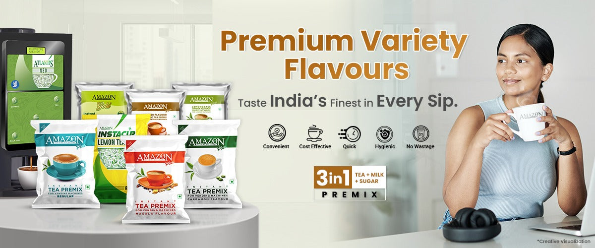 Premium Indian Flavour Tea Premix: A Convenient Choice