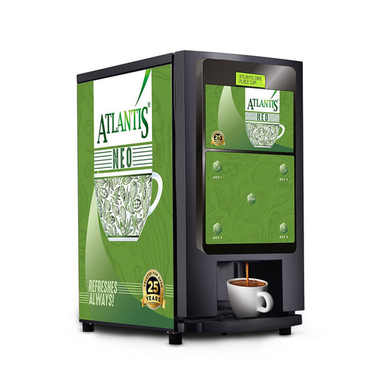 ATLANTIS NEO Coffee Vending Machine 2, 3 & 4-lane Option