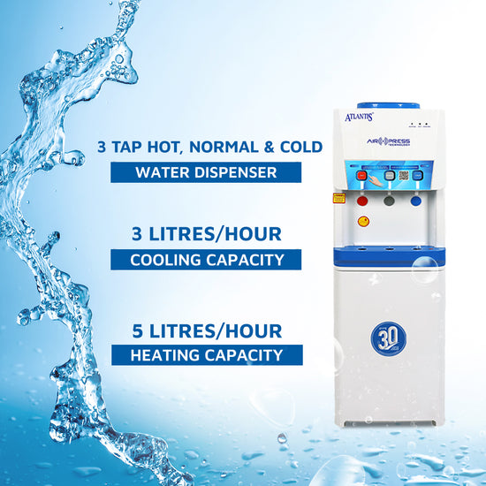 Air Press Hot, Normal & Cold Water Dispenser – Sleek & Safe
