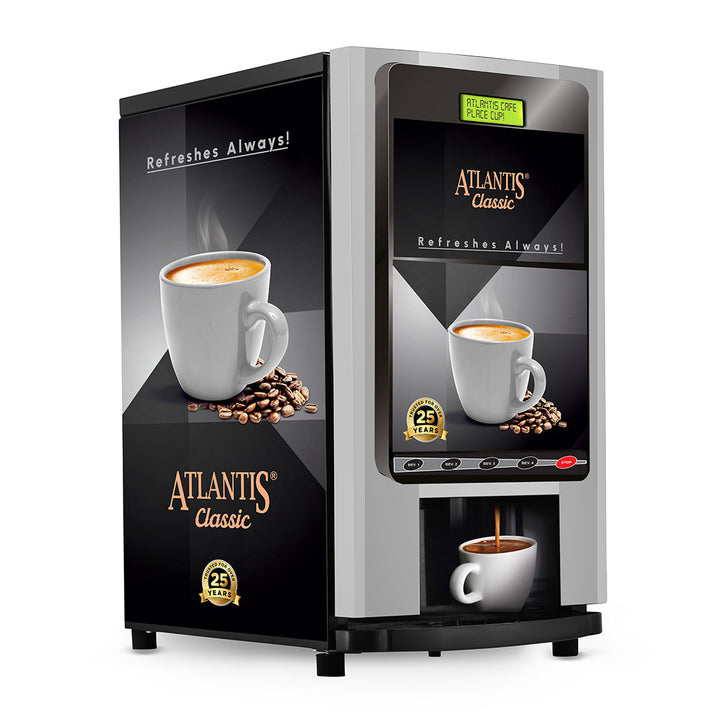 Atlantis Neo Coin Operated 4-Lane Hot Beverage Vending Machine ...