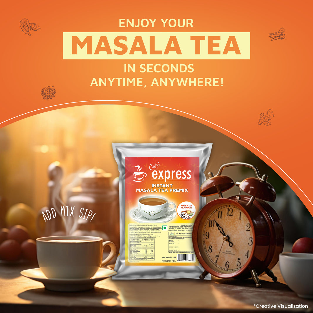 Instant Tea Premix | Flavors for Every Mood | Quick & Convenient
