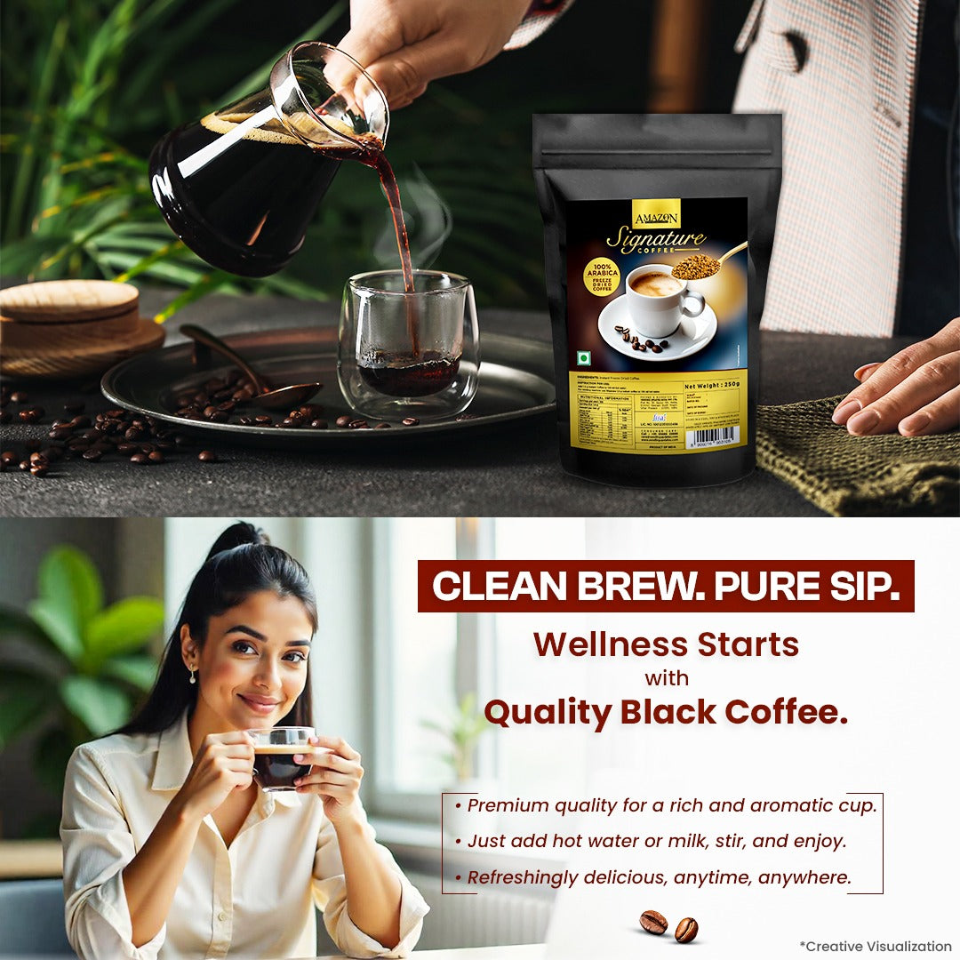 Best Black Coffee Powder in India for Health, Wellness