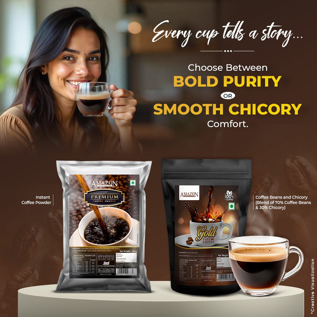 Pure Coffee vs. Chicory Blend: What You Need to Know