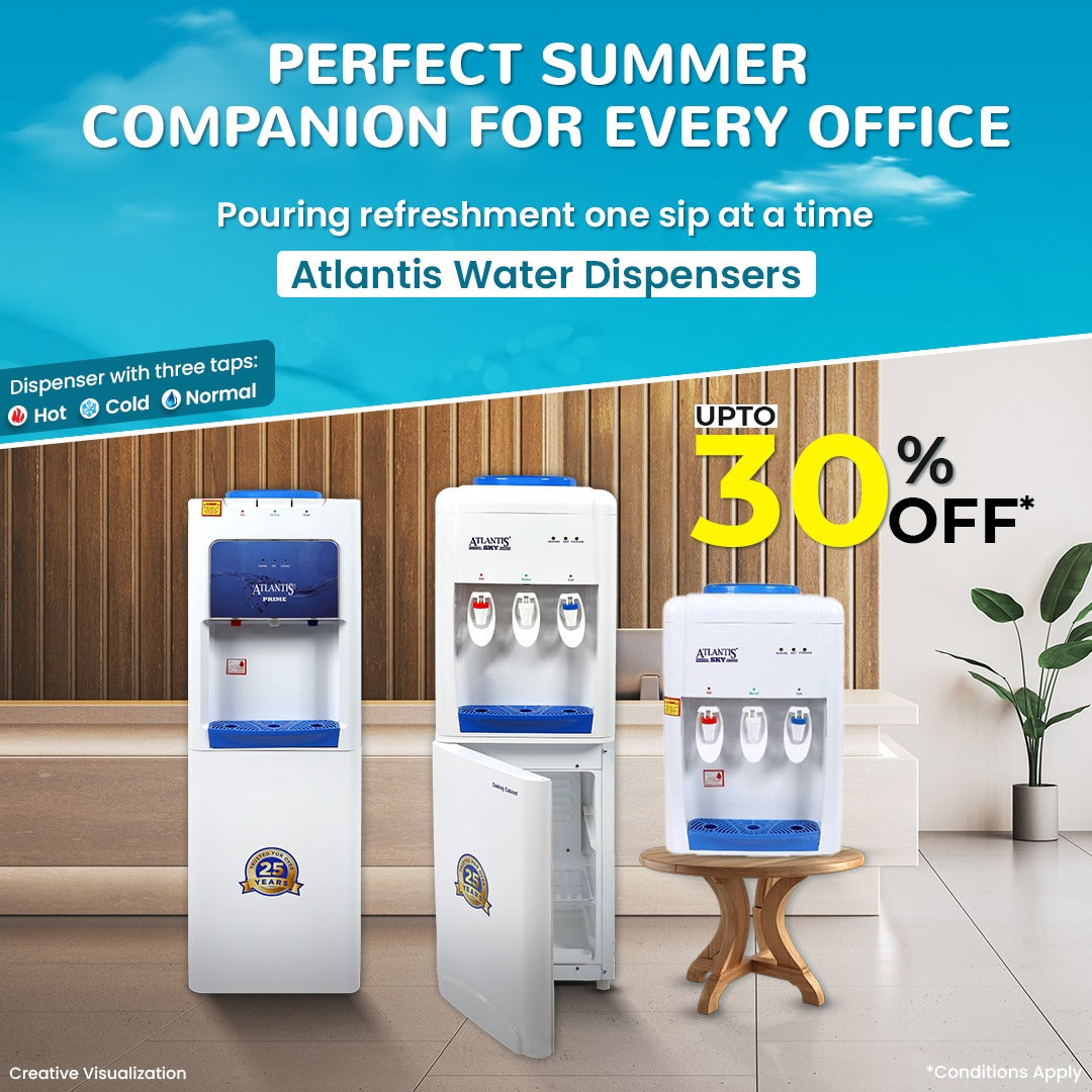 Atlantis Water Dispenser – Cold & Hot | India's Trusted "Brand"