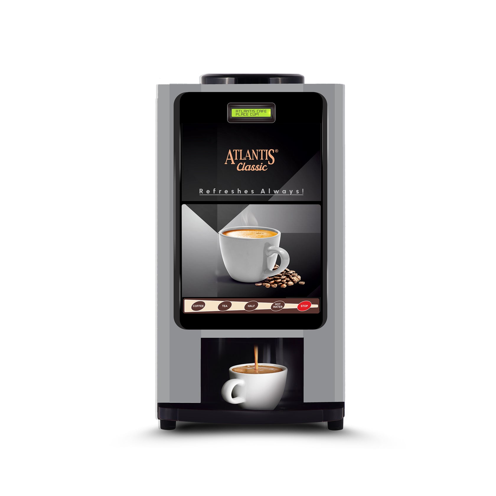 ATLANTIS CLASSIC - 2 Lane Coffee Machine - 3 Ltrs hot Tank