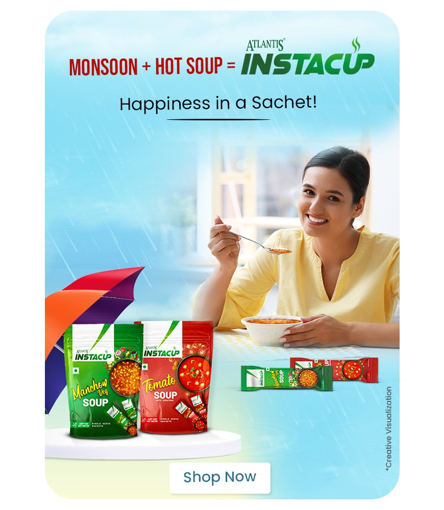 Instant Soup Sachets Pack | Ready in Minutes