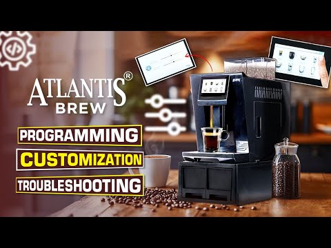 Atlantis Brew Automatic Bean-to-Cup Coffee Machine – Fresh Milk